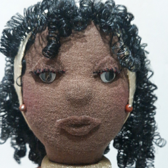 Heidi Singer | Art | Custom African American Puppet | Poshmark